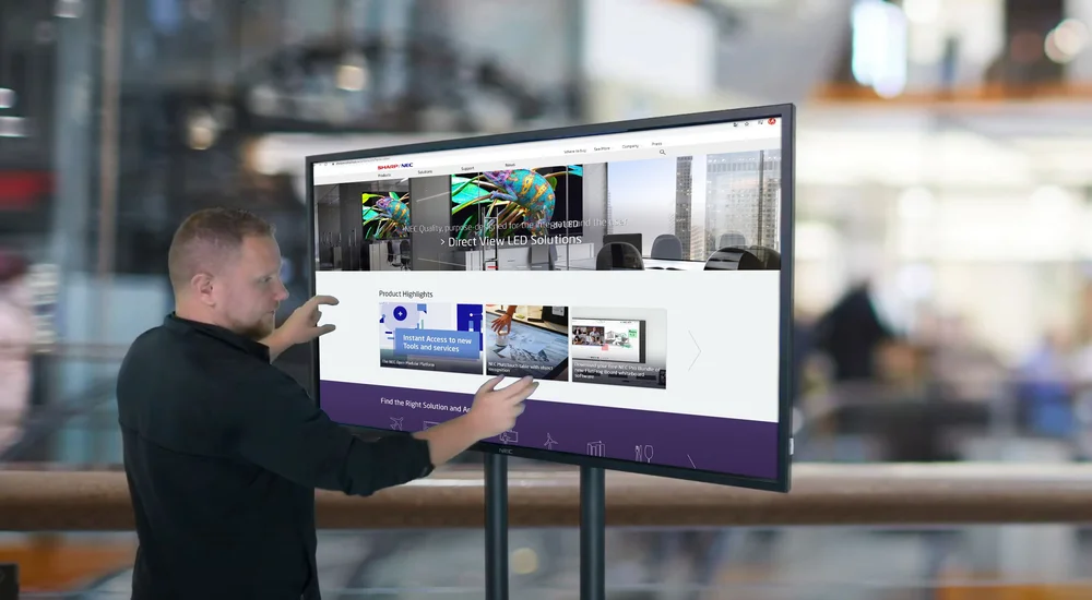 INTERACTIVE OVERLAYS FOR SCREENS — U-Touch