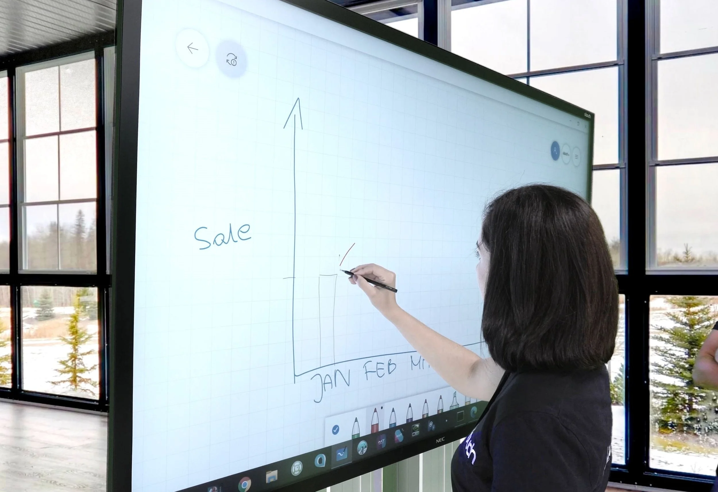 INTERACTIVE OVERLAYS FOR SCREENS — U-Touch
