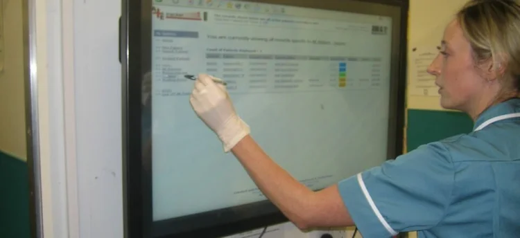 NHS Hospital Touch Screen — U-Touch