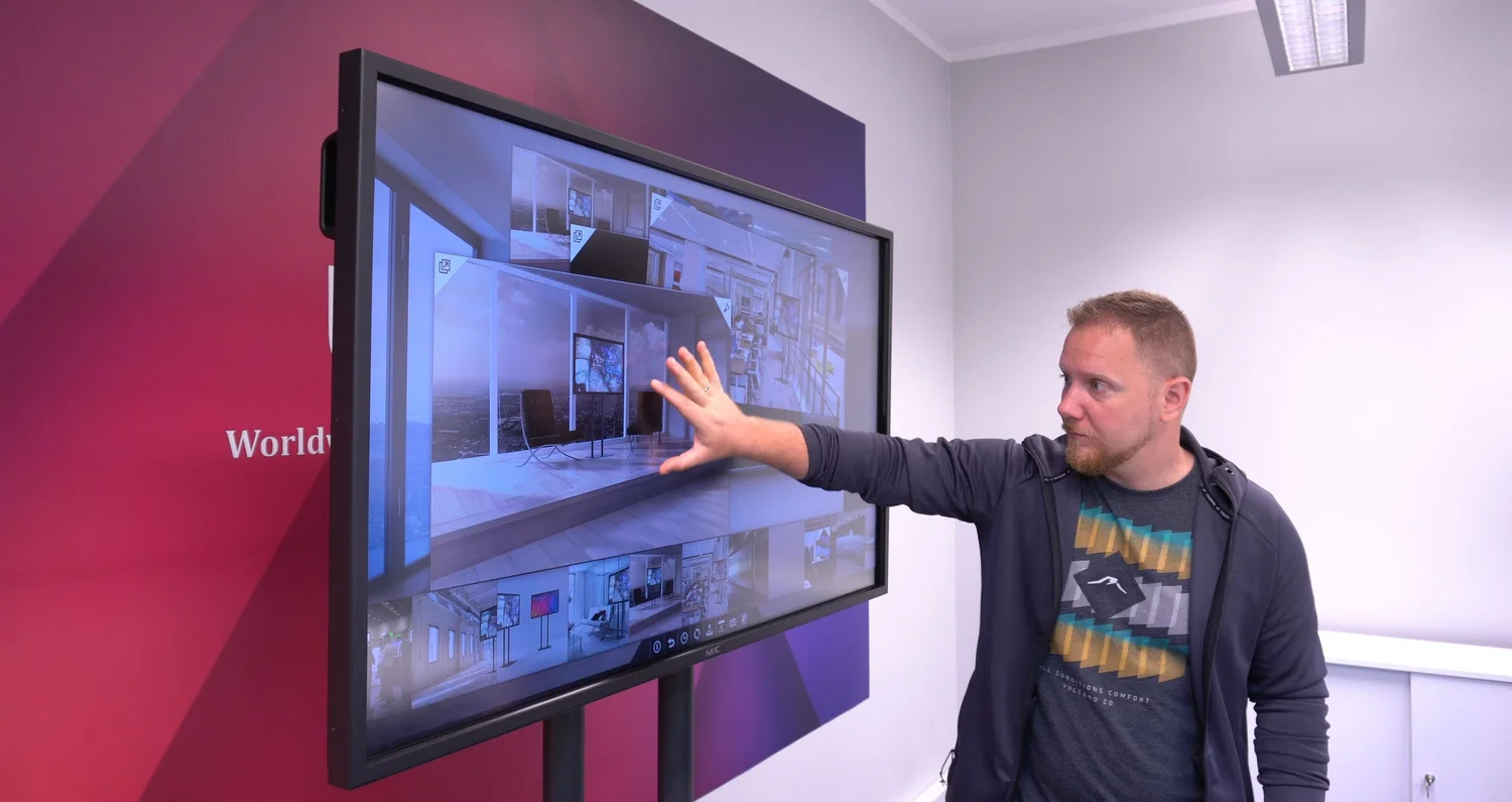 INTERACTIVE OVERLAYS FOR SCREENS — U-Touch