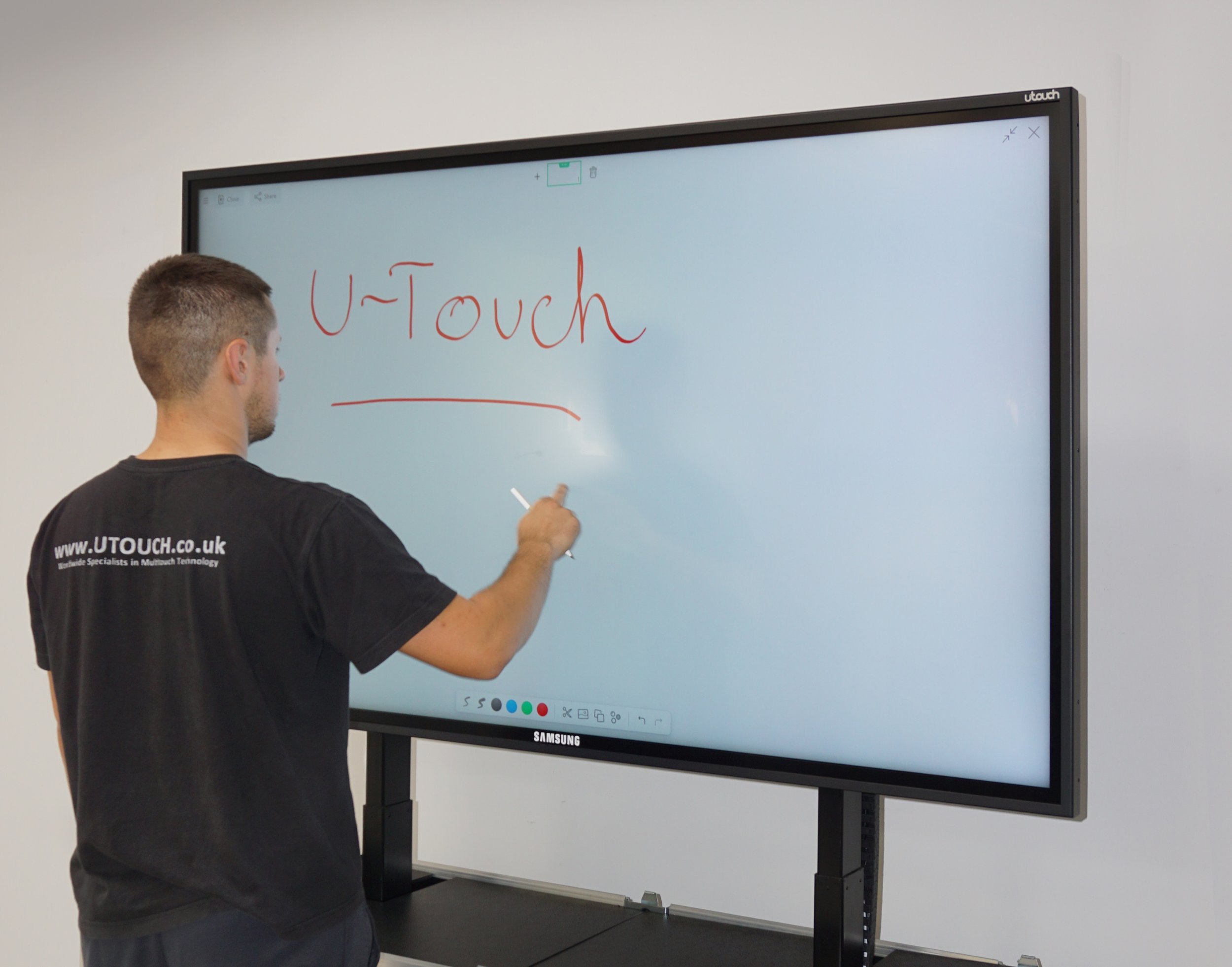 INTERACTIVE OVERLAYS FOR SCREENS — U-Touch