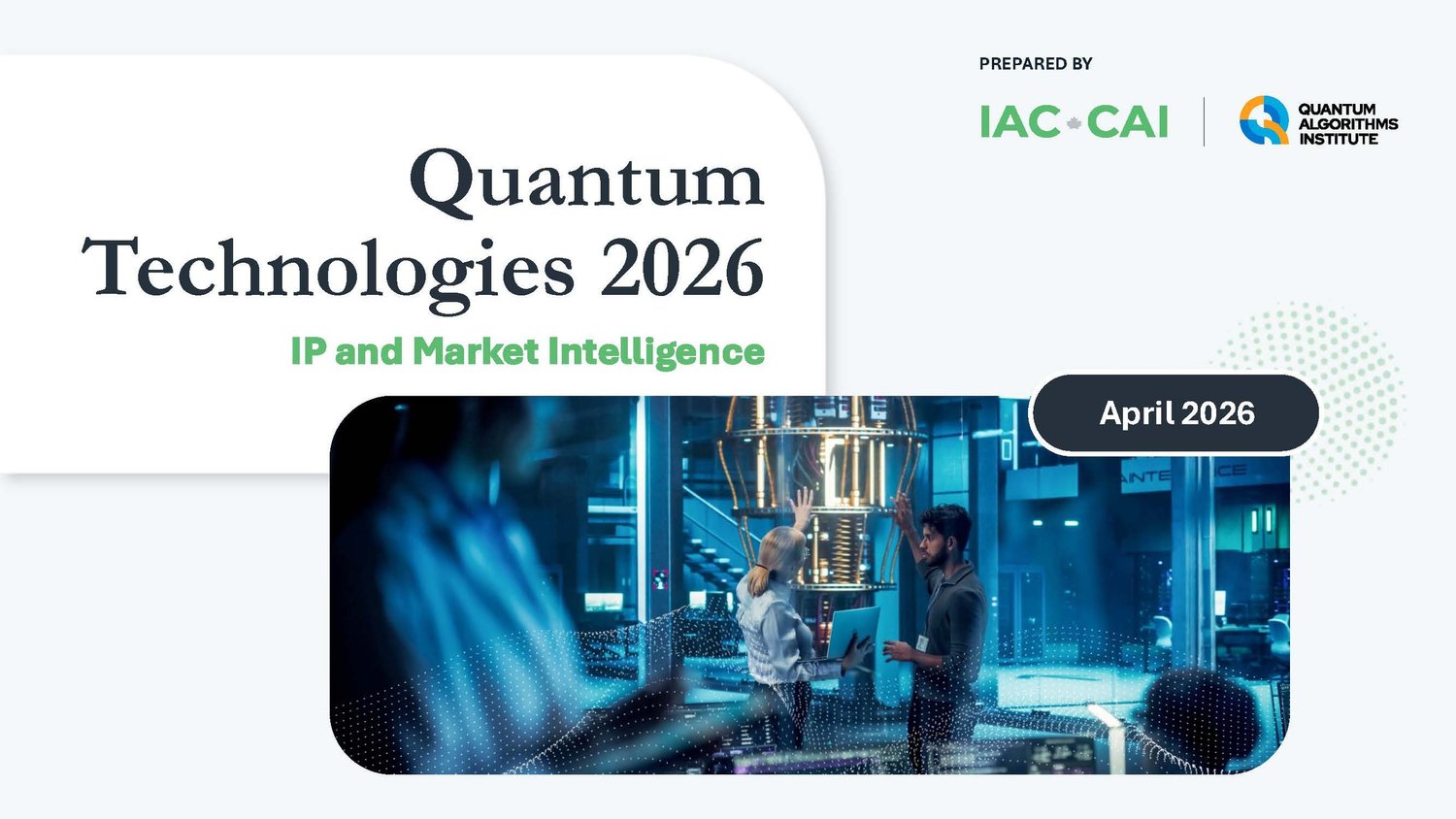 Quantum Technologies 2026: IP and Market Intelligence | Quantum ...