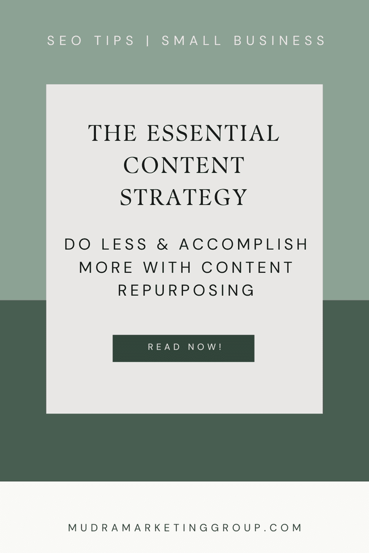 The Essential Content Strategy: Do Less & Accomplish More with Content ...