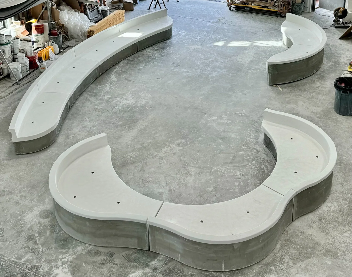 3D Printed Concrete Seating — Pikus 3D