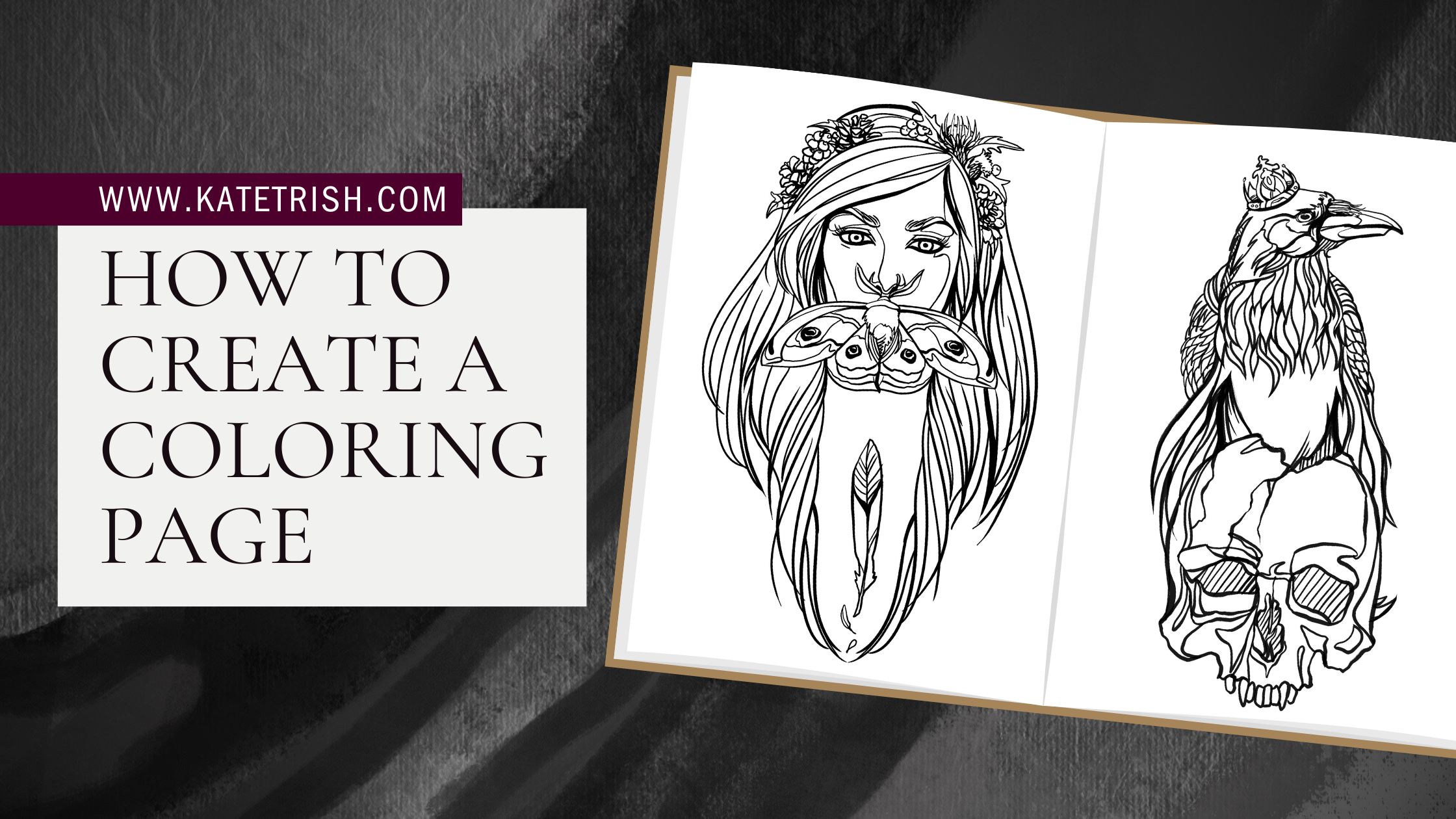 How to Create A Coloring Page — Art and Design by Kaitlin Trisciani