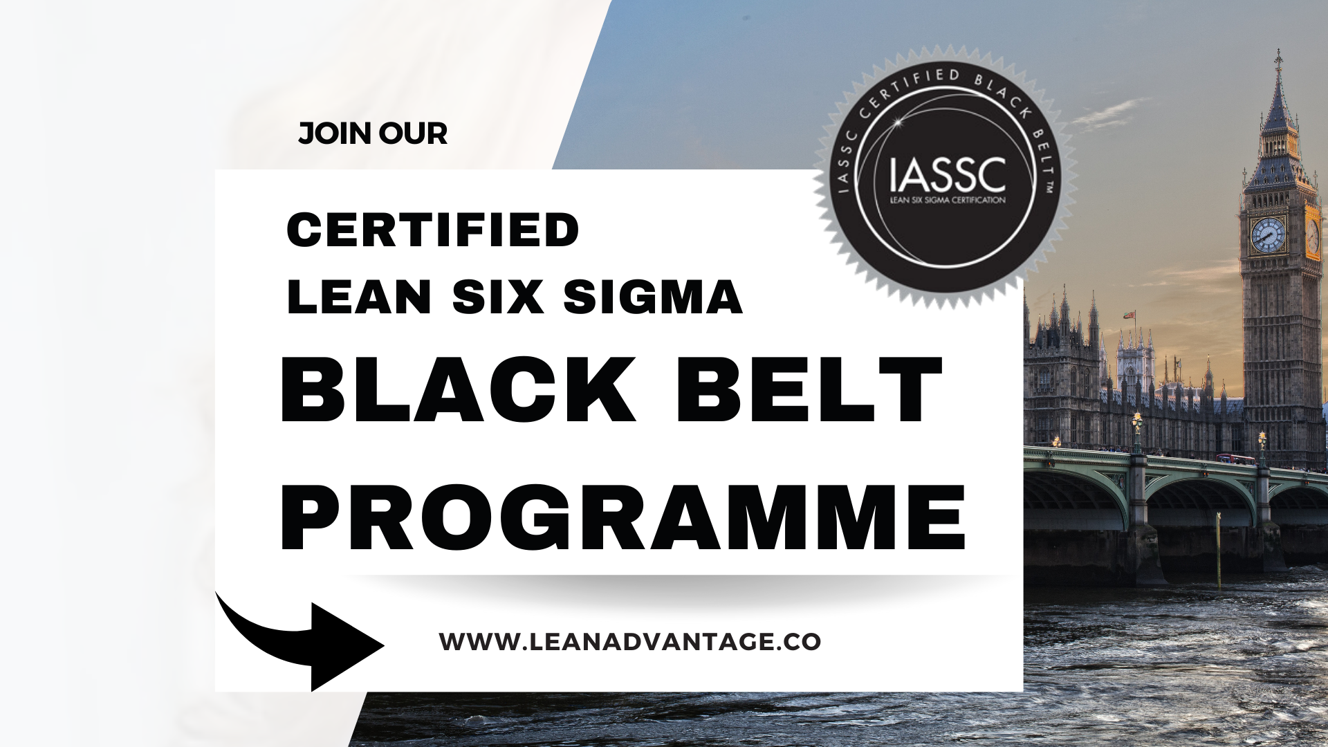 Lean Six Sigma Black Belt Programme (With IASSC Certification) — Lean ...