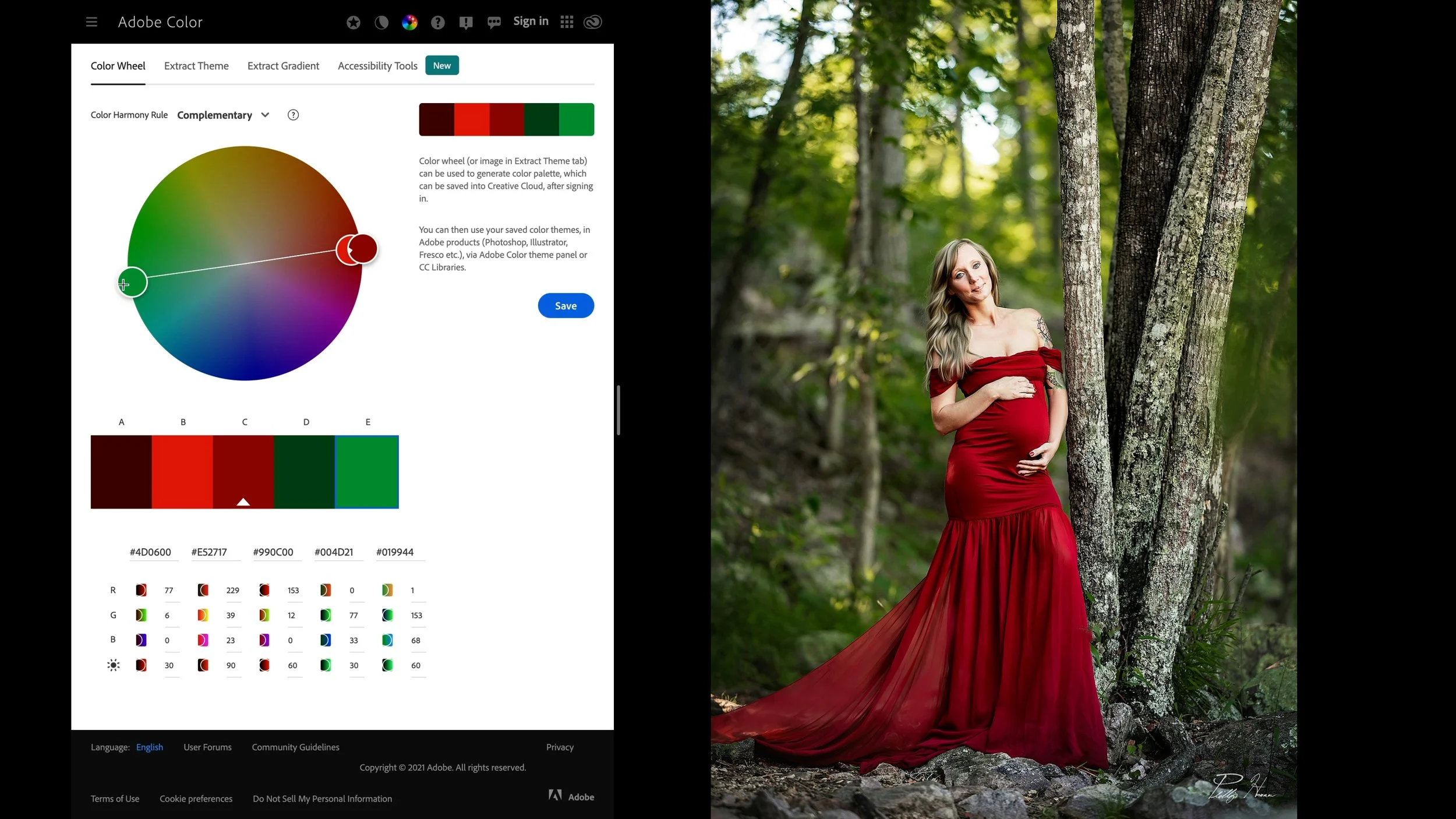 Color Theory Fundamentals Landing Page — Phillip Haumesser