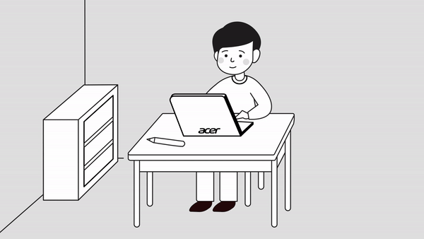 ACER: Student Laptop Explainer — Flow Motion Design