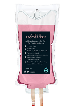 Athlete Recovery Drip - Fast Muscle Recovery & Performance Boost — Drip ...
