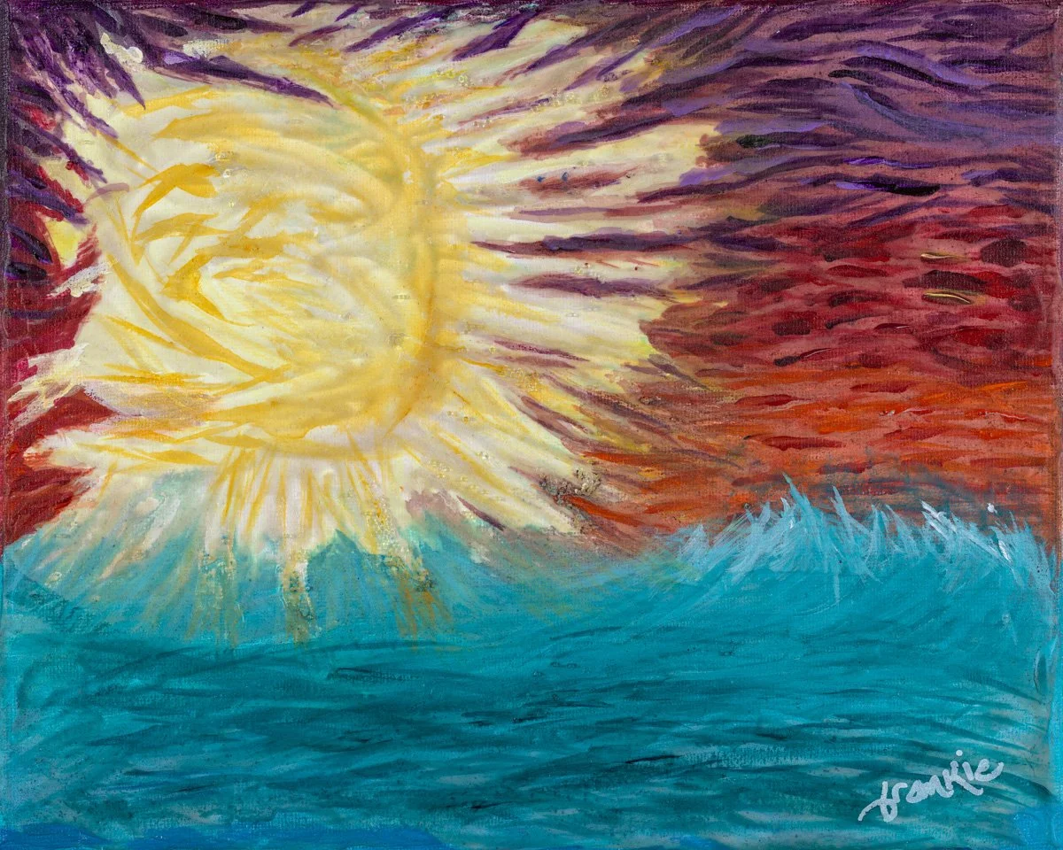 sun colors — Heart in Art Studio Gallery/frankie sims art... Garden ...