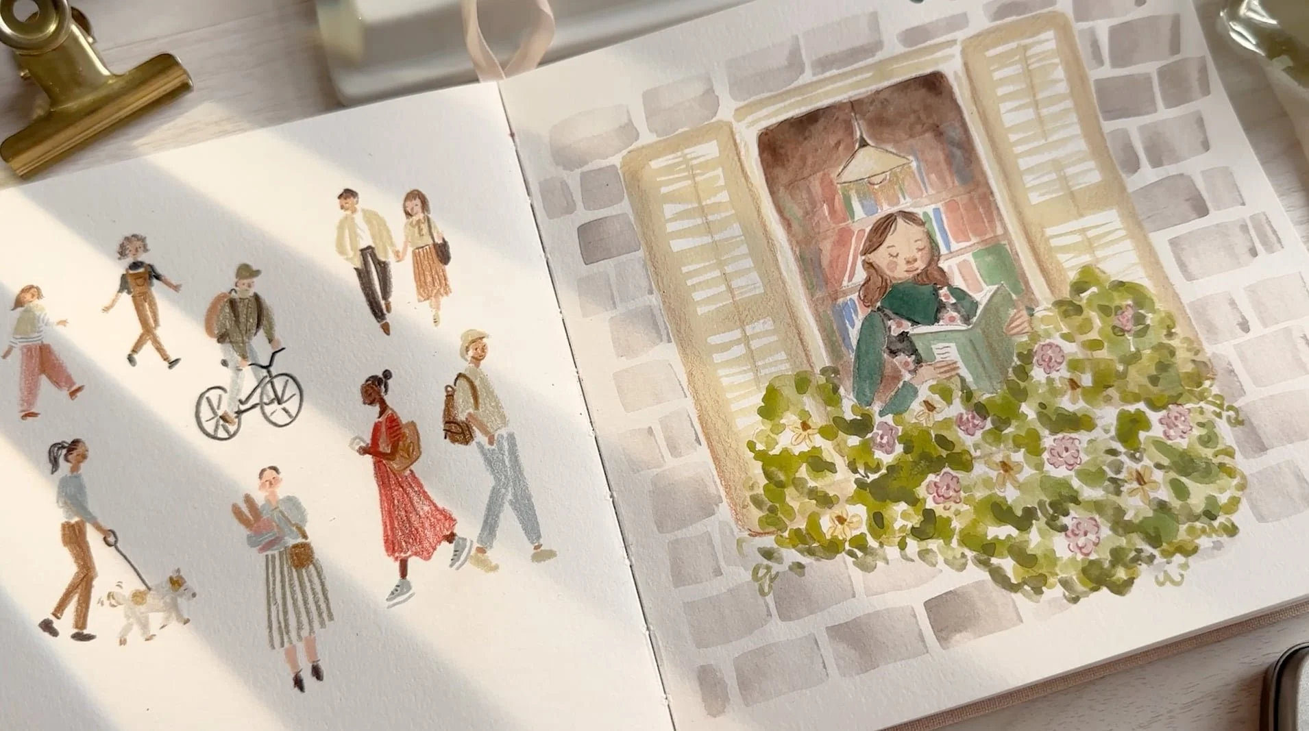 Illustrative People — Dear Elaine: Cozy art classes for everyday creatives
