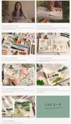 Mixed Media Exploration Landing — Dear Elaine: Cozy art classes for ...