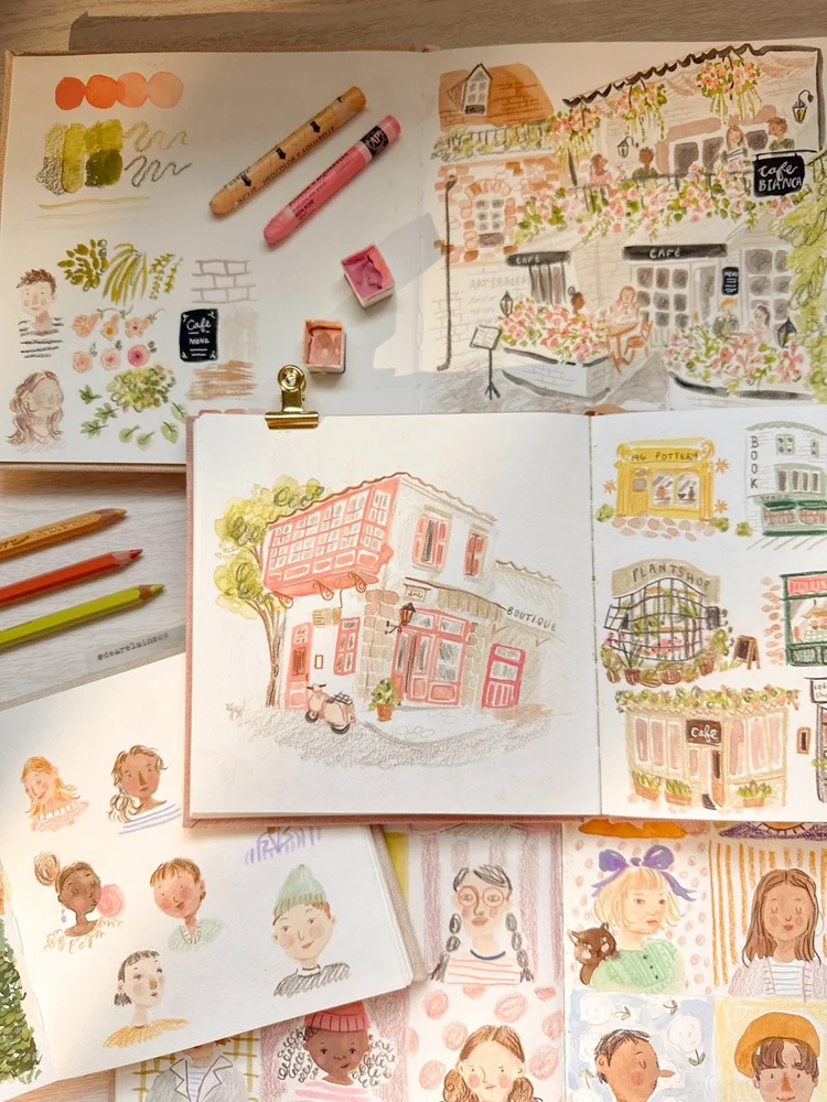 ART CLASSES, WORKSHOPS & BUNDLES — Dear Elaine: Cozy art classes for ...