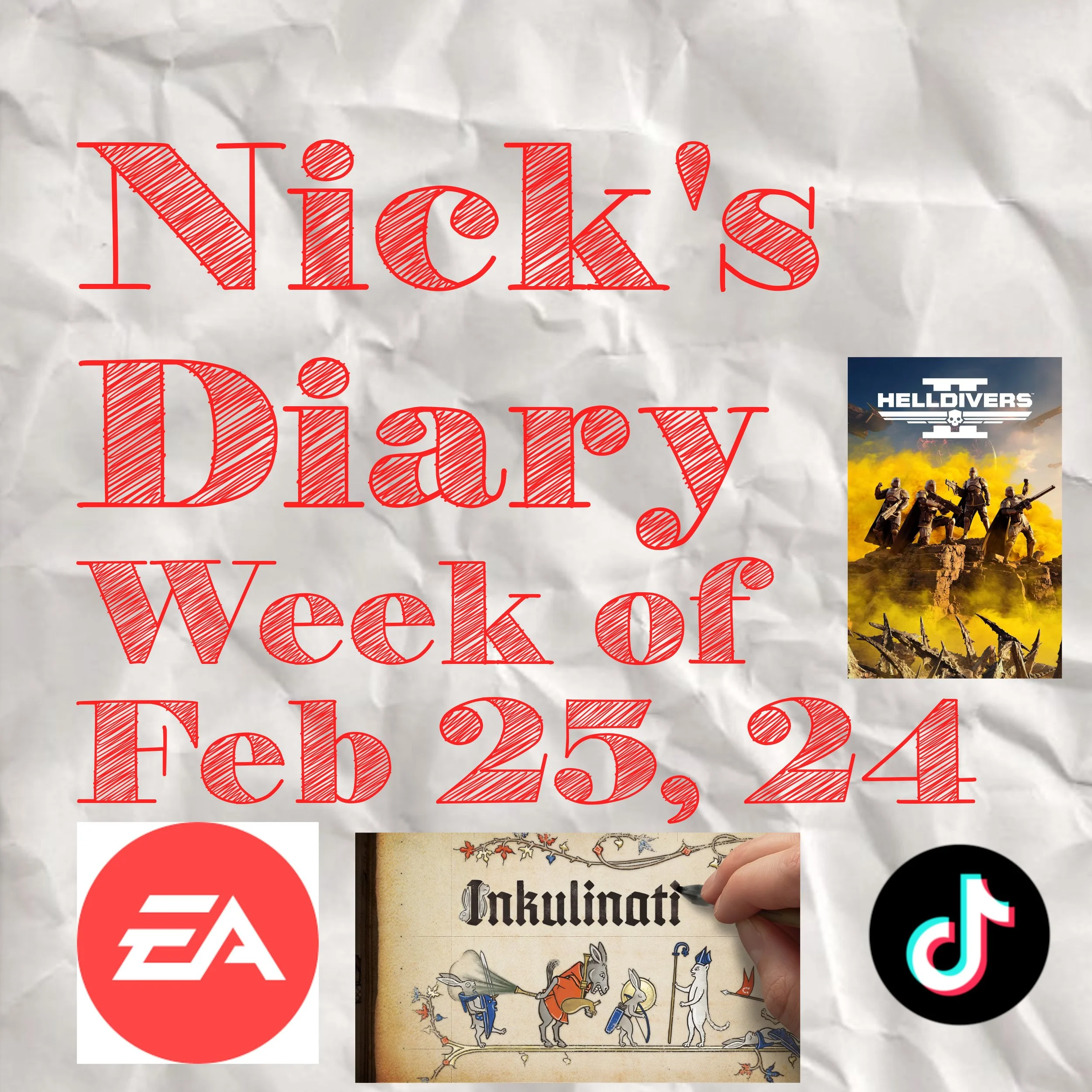 Nick’s Game Diary Week of Feb. 25, 2024 — SmashingGameTime.com