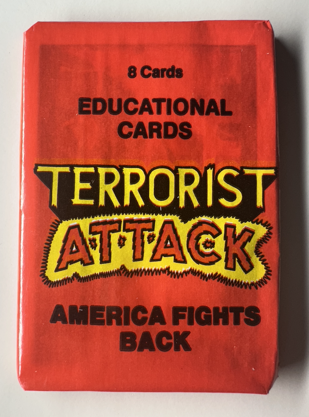 1987 PIEDMONT TERRORIST ATTACK — Collin's Trading cards