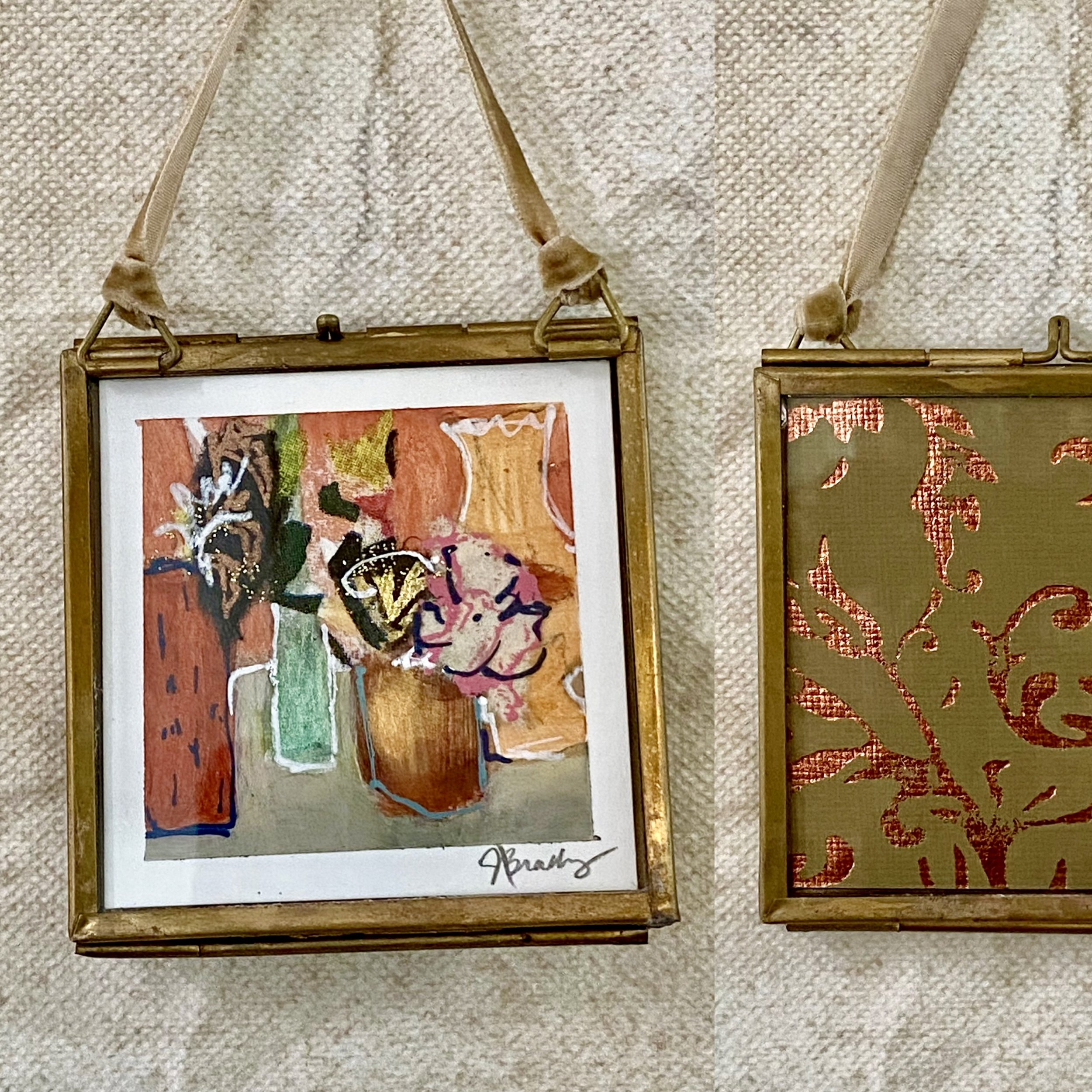 Hanging Floral Square III — Jade Brady