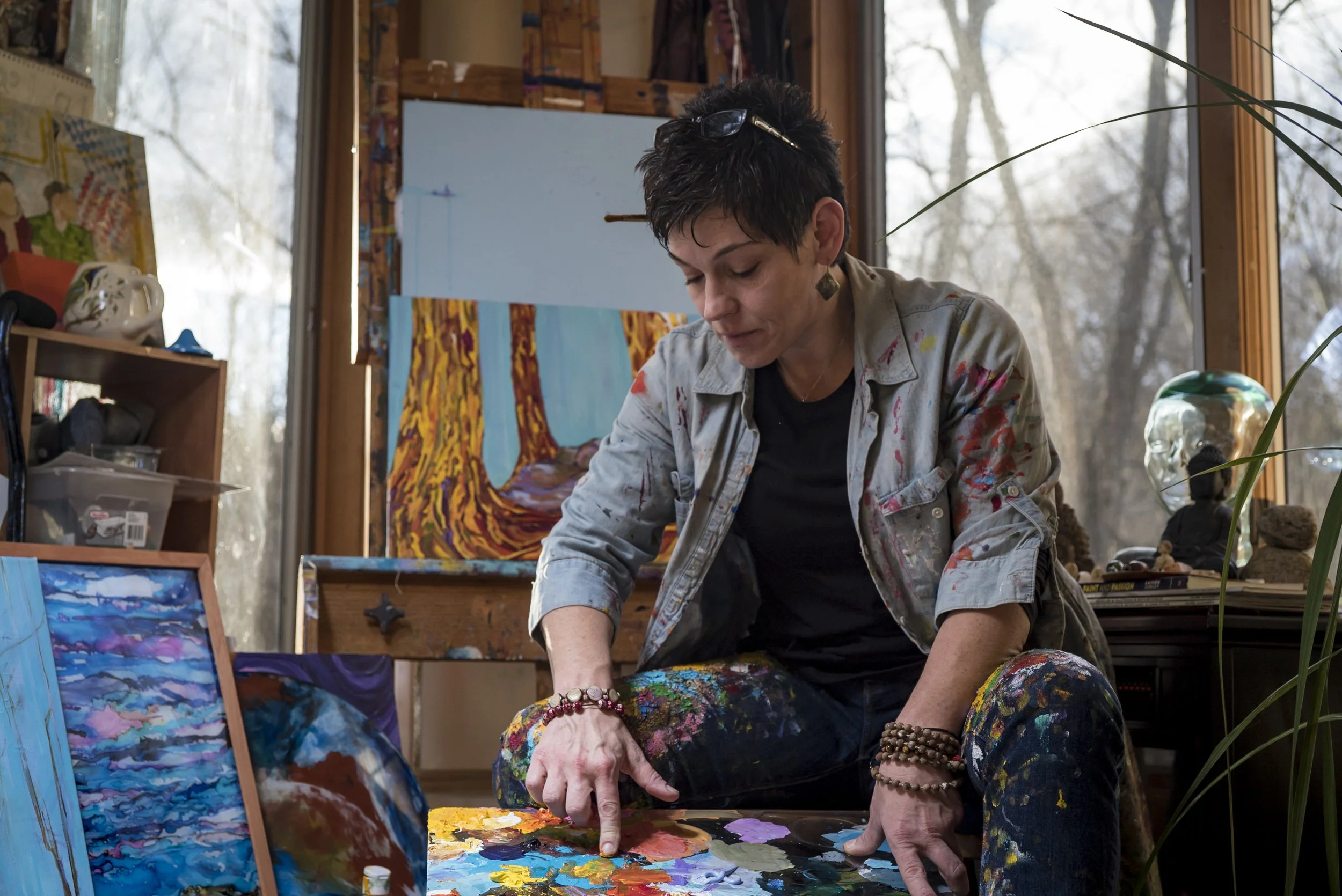 The Process — Jenna Gonzalez Art | Abstract Expressionist Painter