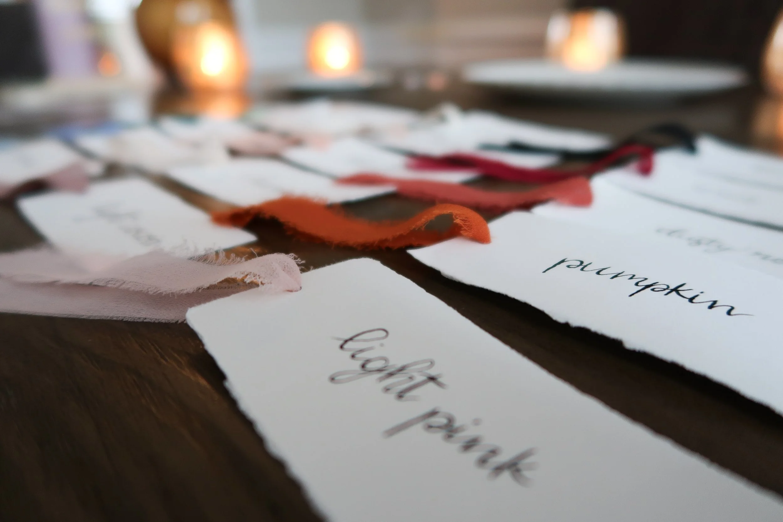 Calligraphy — Tate + Co.