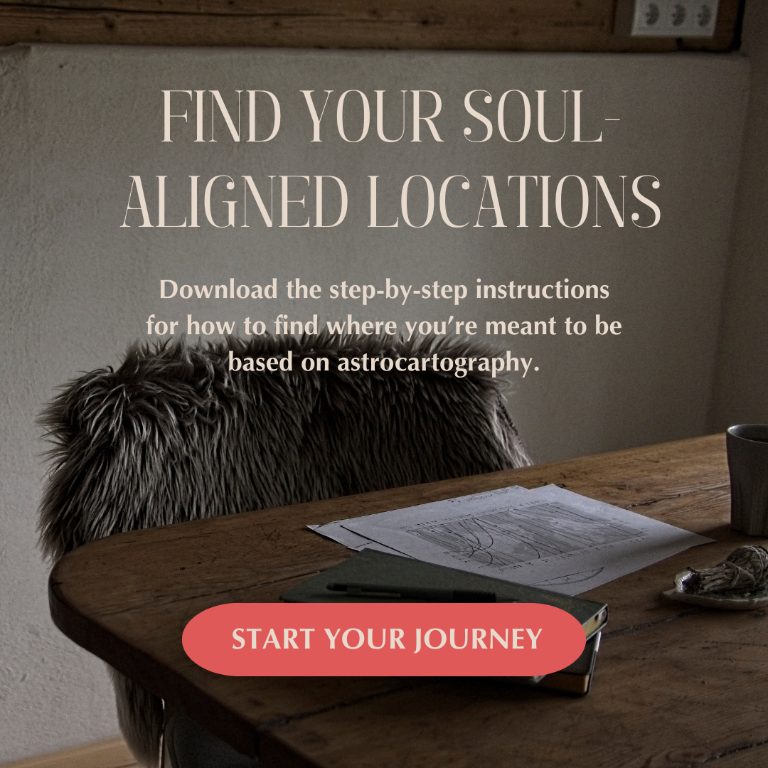 How to read your astrocartography map — The Fox Hill Witch