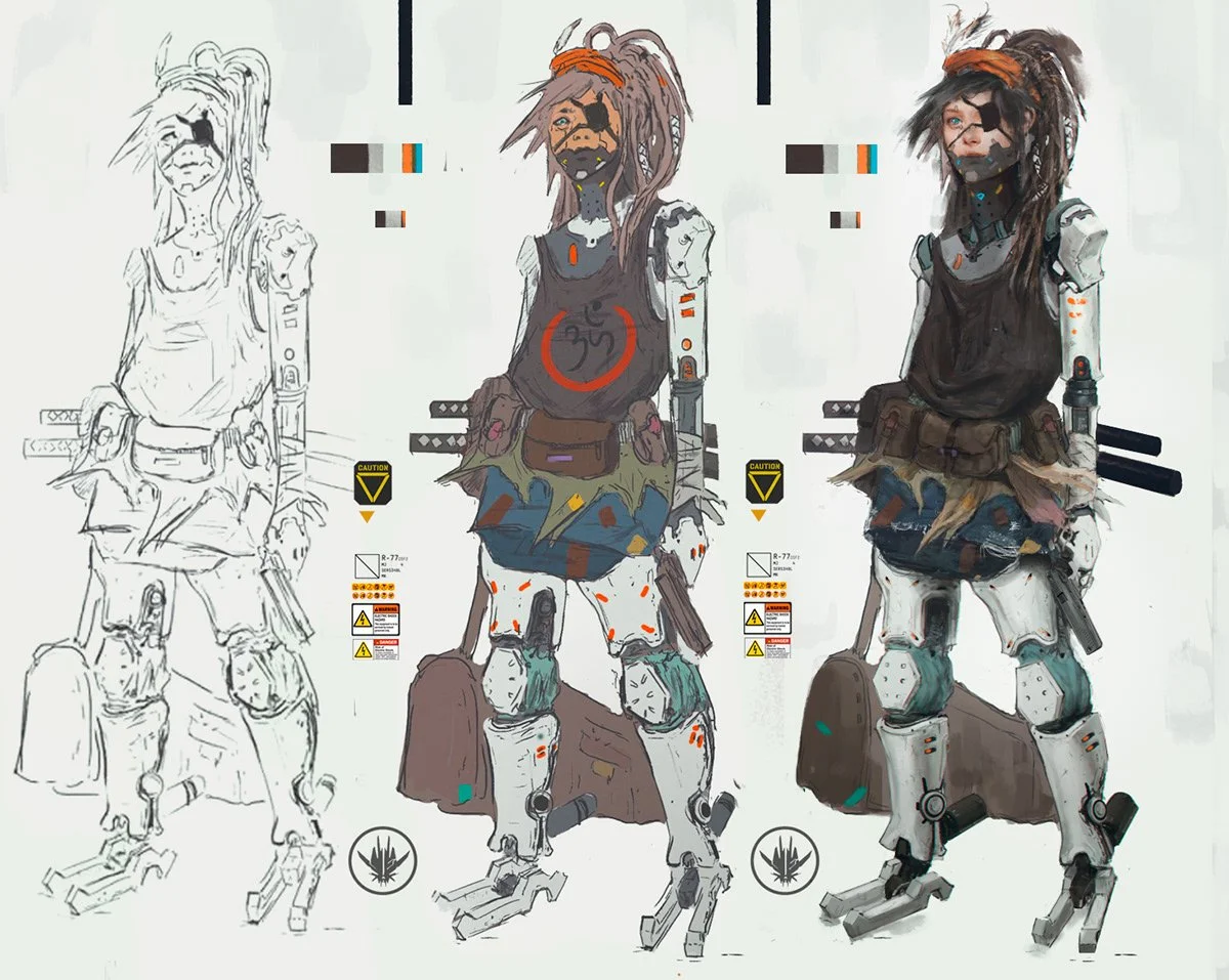 Character Concept Art for Video Games, Movies, and More: A Case Study ...