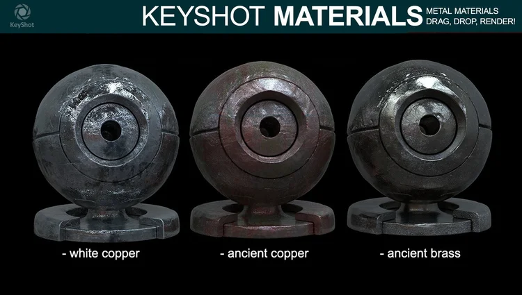 Free Keyshot Material Pack