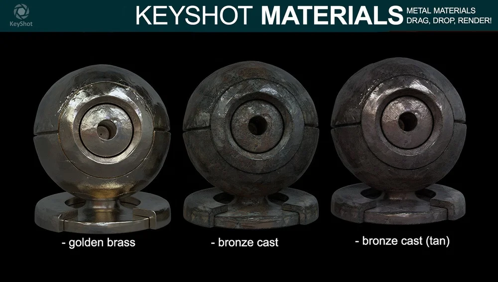 Free Keyshot Material Pack