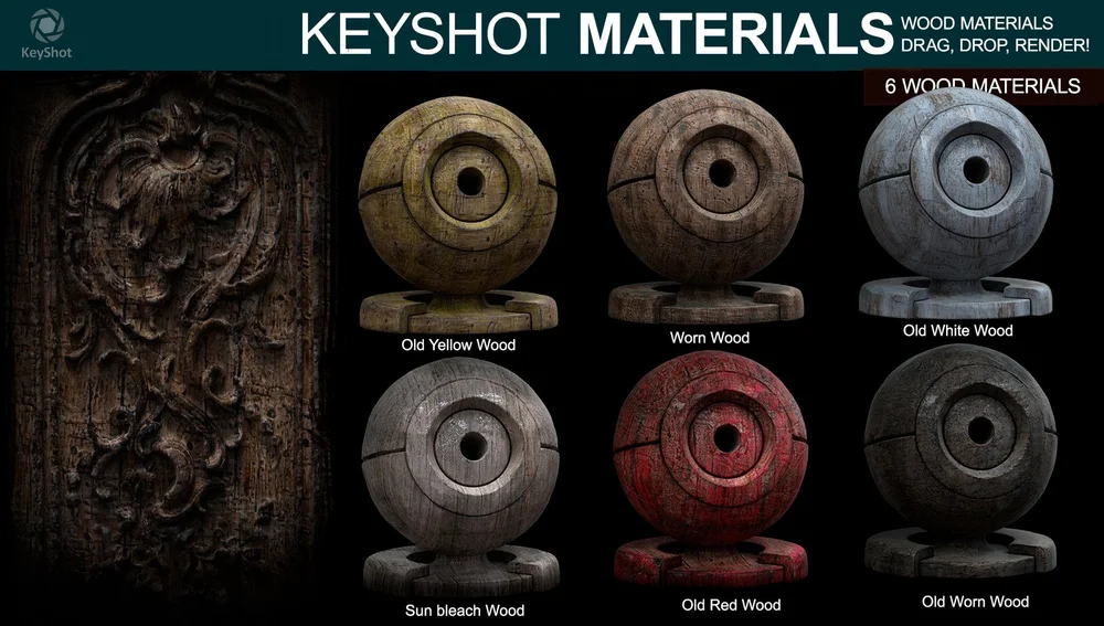 Free Keyshot Material Pack
