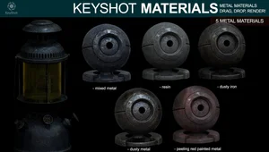 Free Keyshot Material Pack
