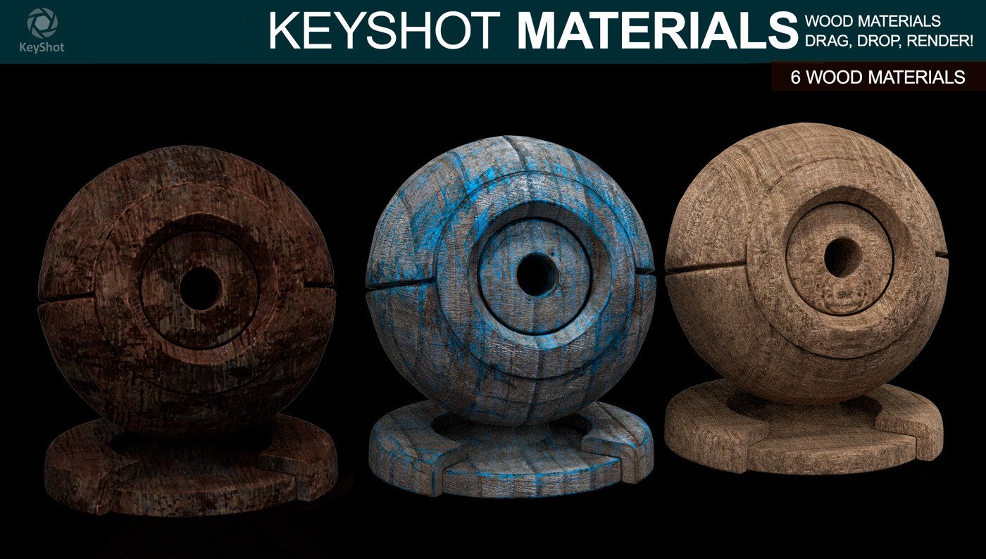Free Keyshot Material Pack