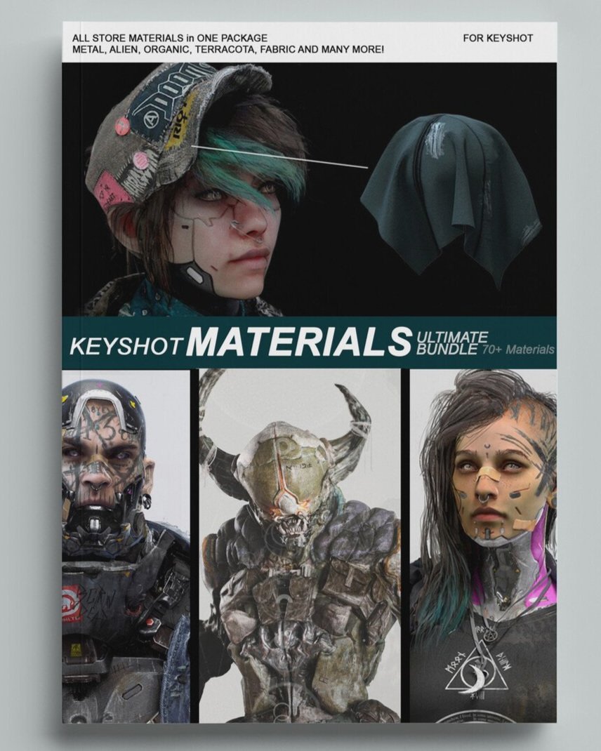 Free Keyshot Material Pack