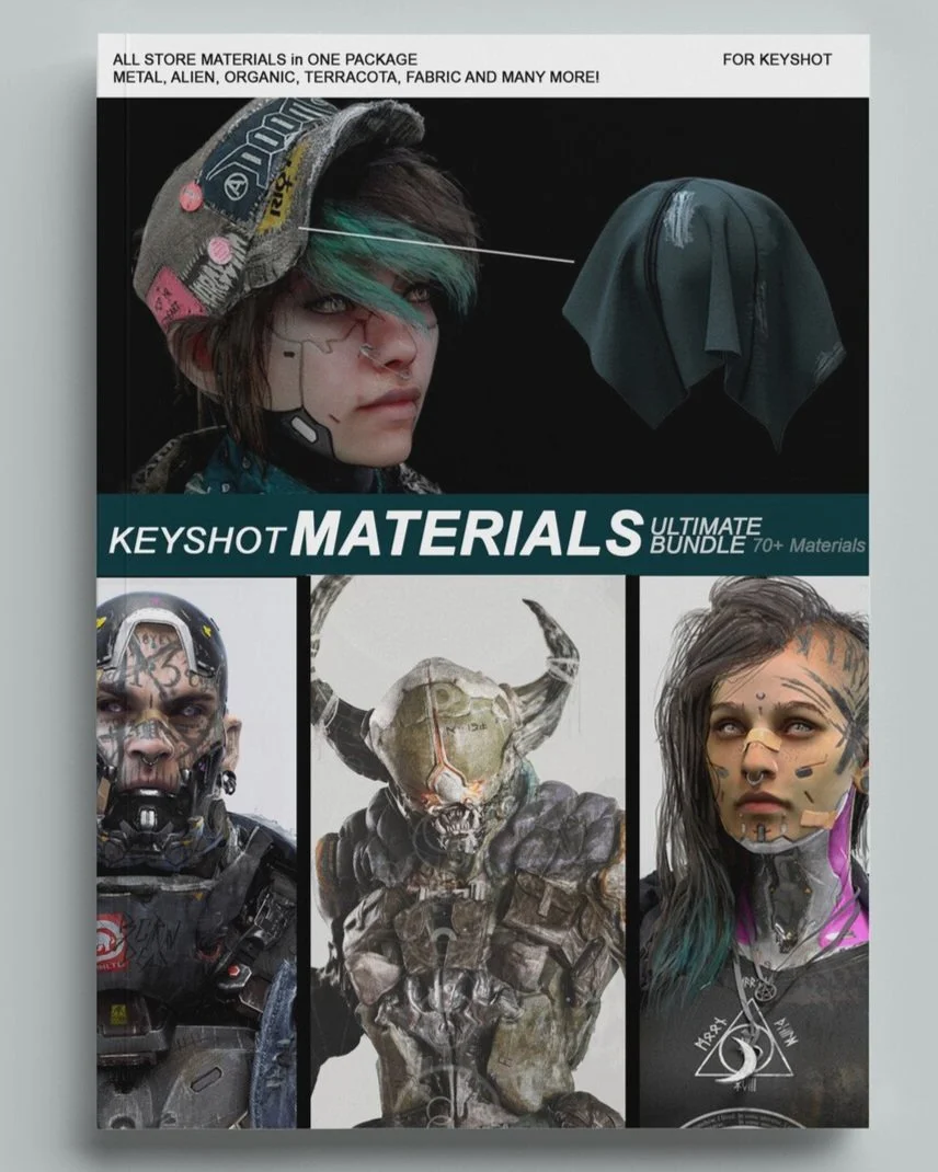 Free Keyshot Material Pack