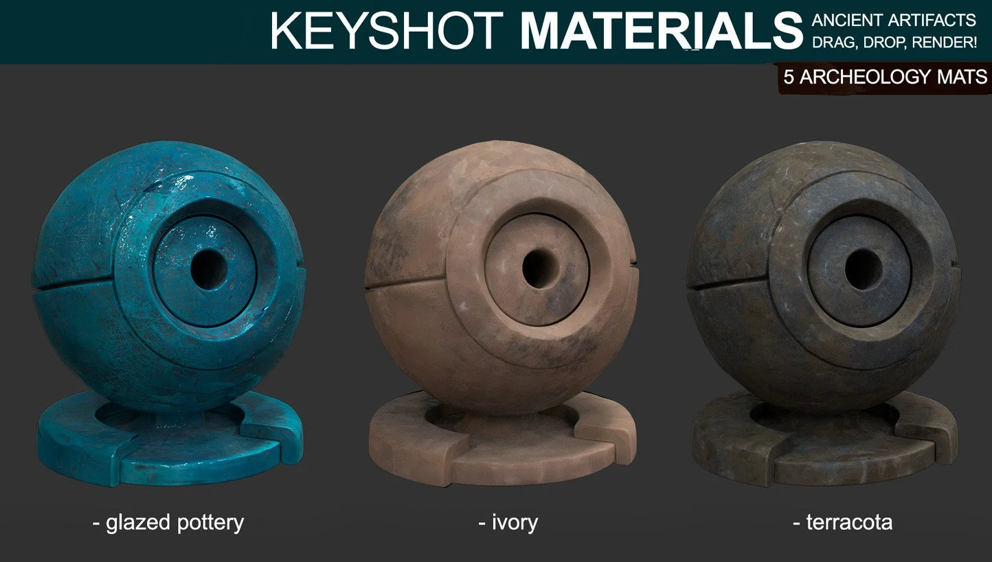 Free Keyshot Material Pack