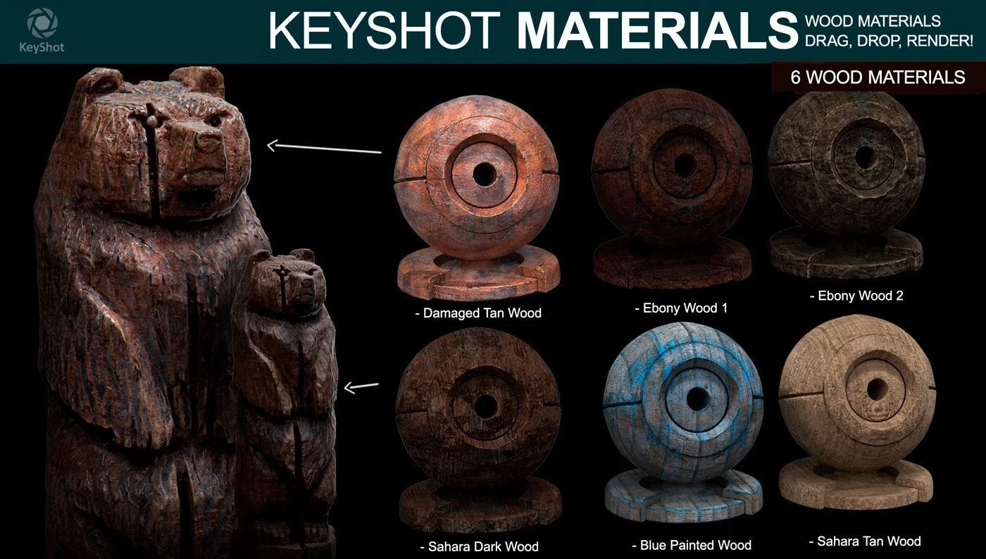 Free Keyshot Material Pack