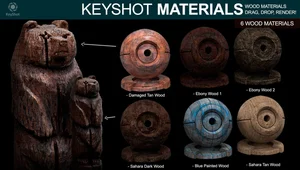 Free Keyshot Material Pack