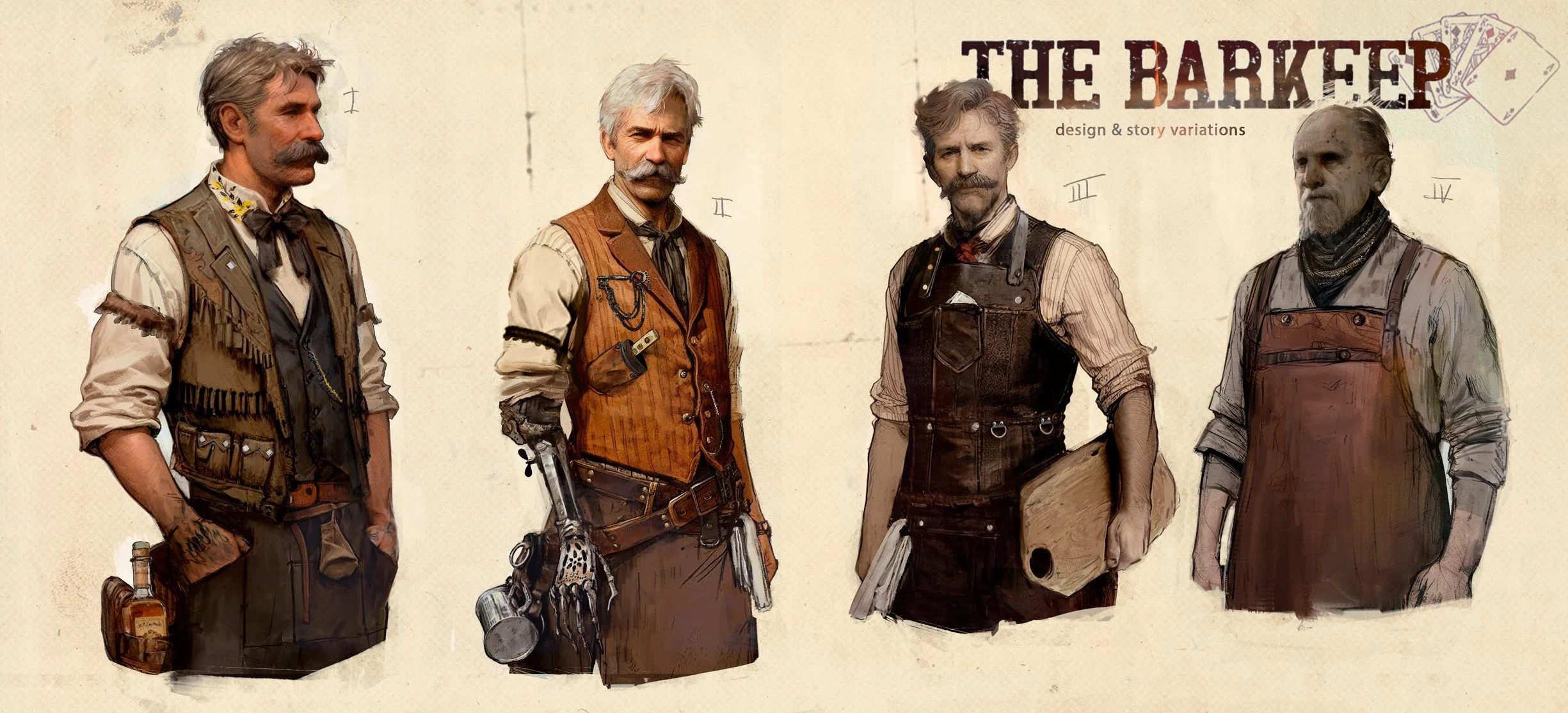 Character Design for Old West Games