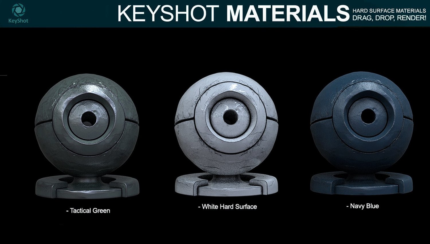 Free Keyshot Material Pack