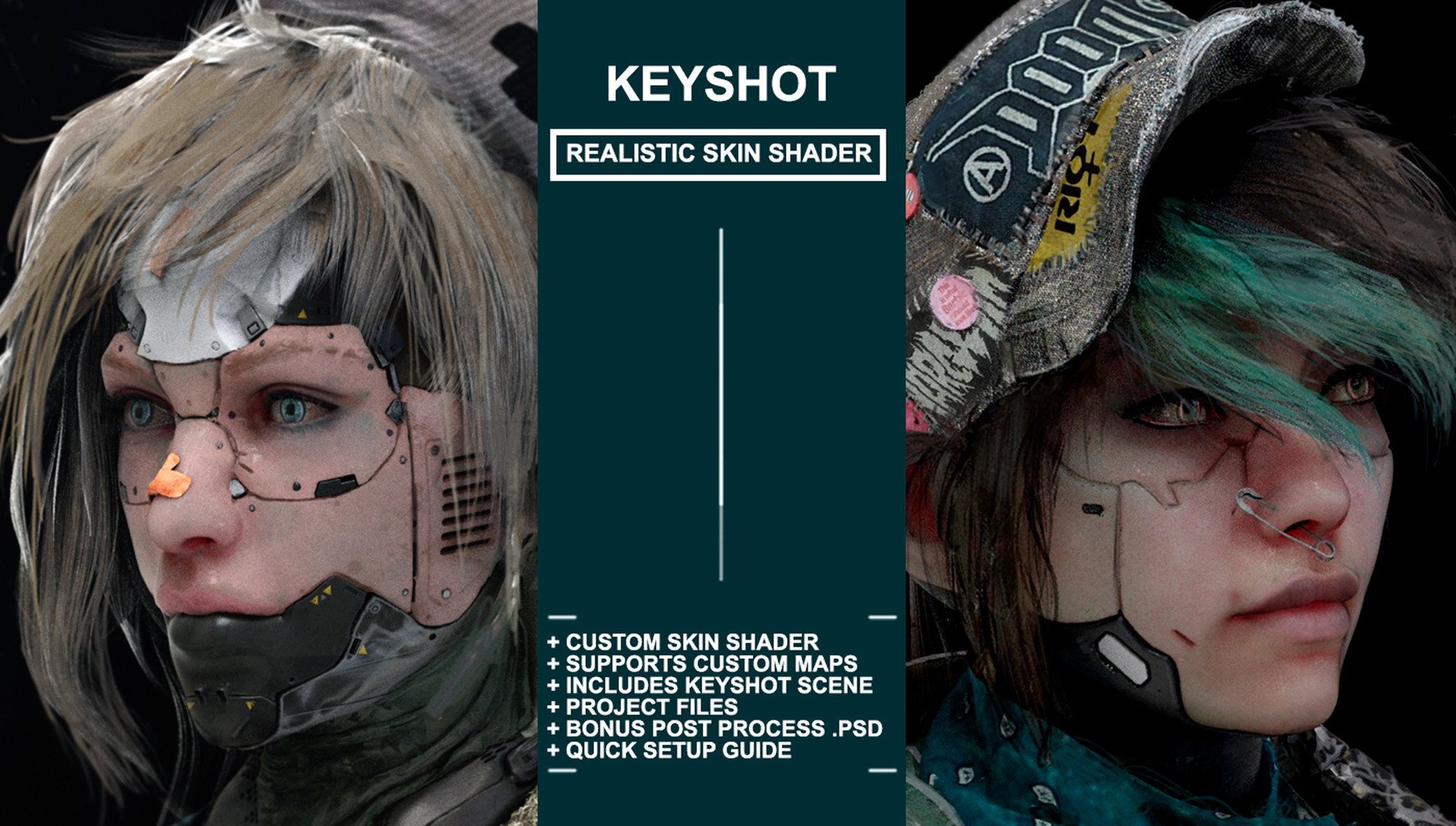 Free Keyshot Material Pack