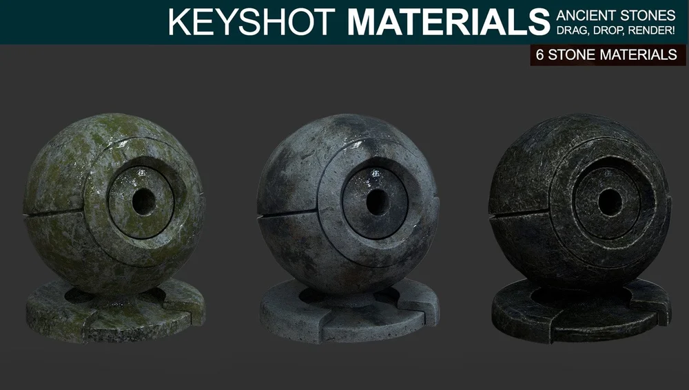 Free Keyshot Material Pack