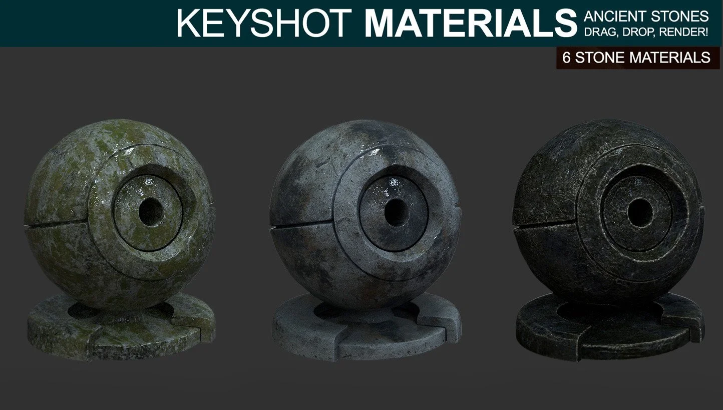 Free Keyshot Material Pack