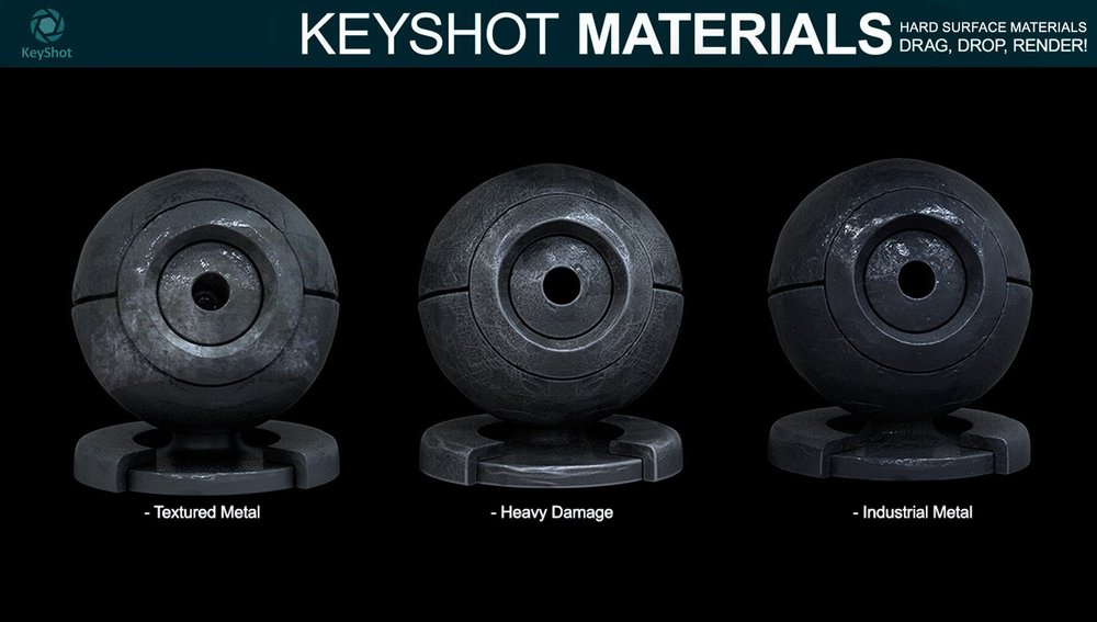 Free Keyshot Material Pack