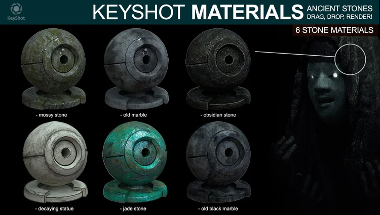 Free Keyshot Material Pack