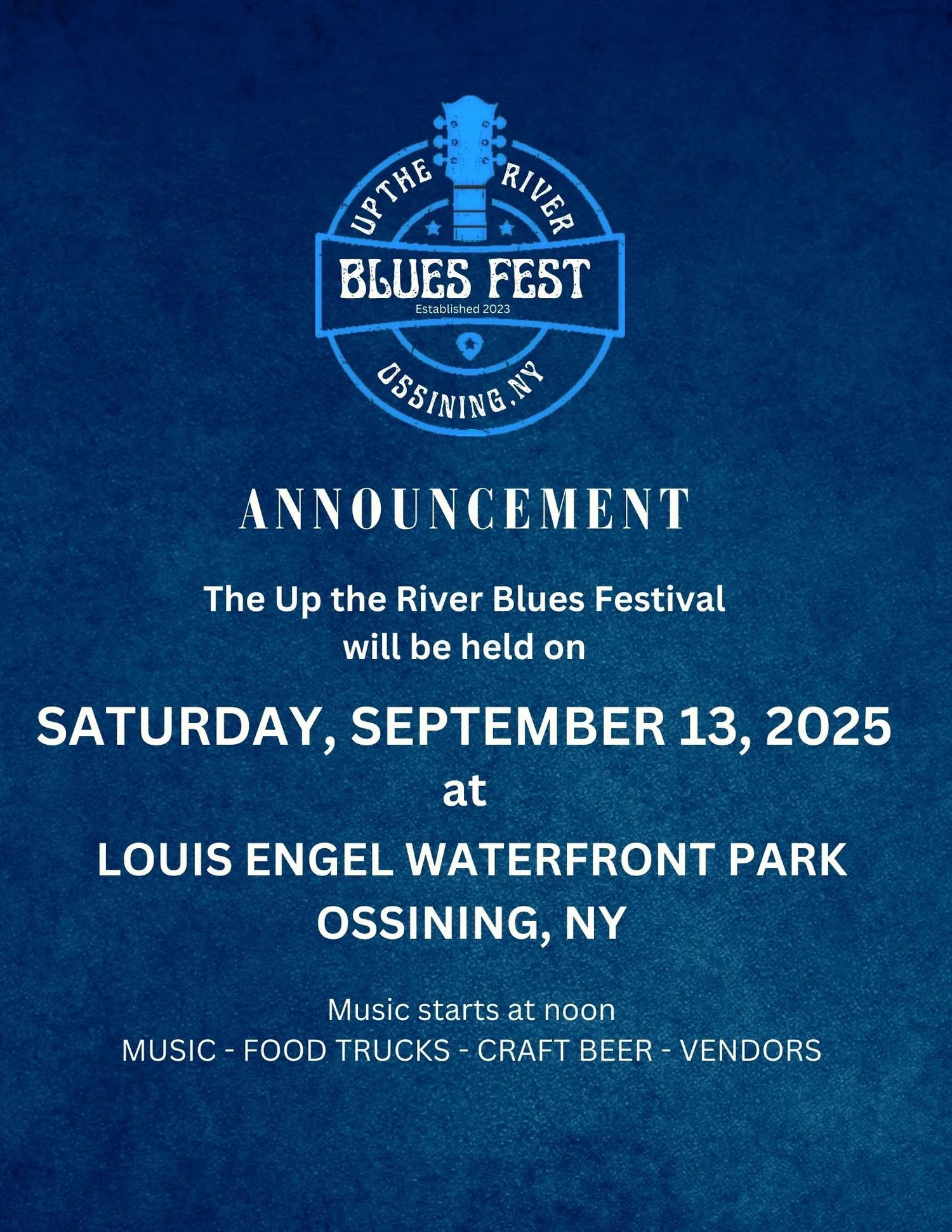 Up the River Blues Fest