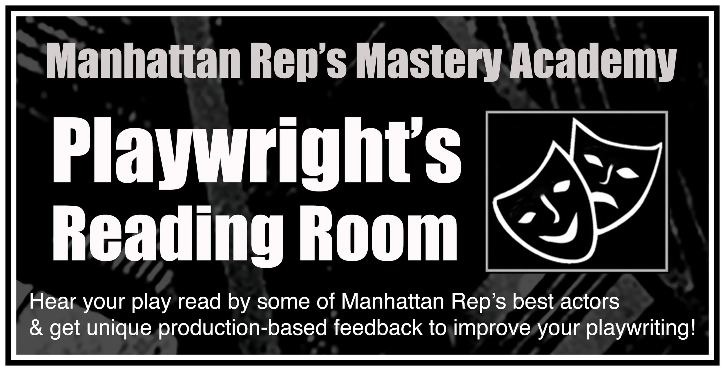 Playwright Services | Book Your Session Today — Manhattan Repertory Theatre