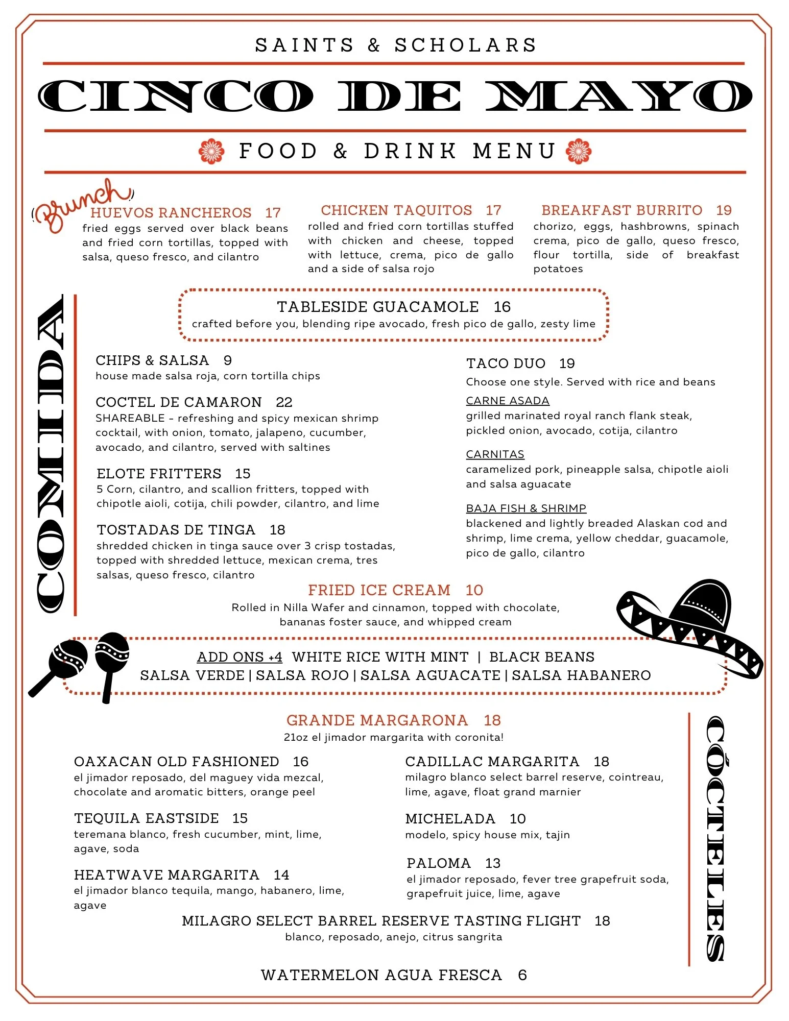 Events — Saints & Scholars Irish Pub