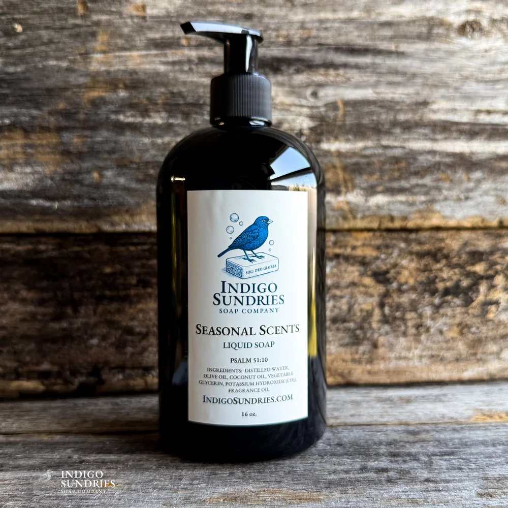 Liquid Soap — Shop — Indigo Sundries Soap Co.