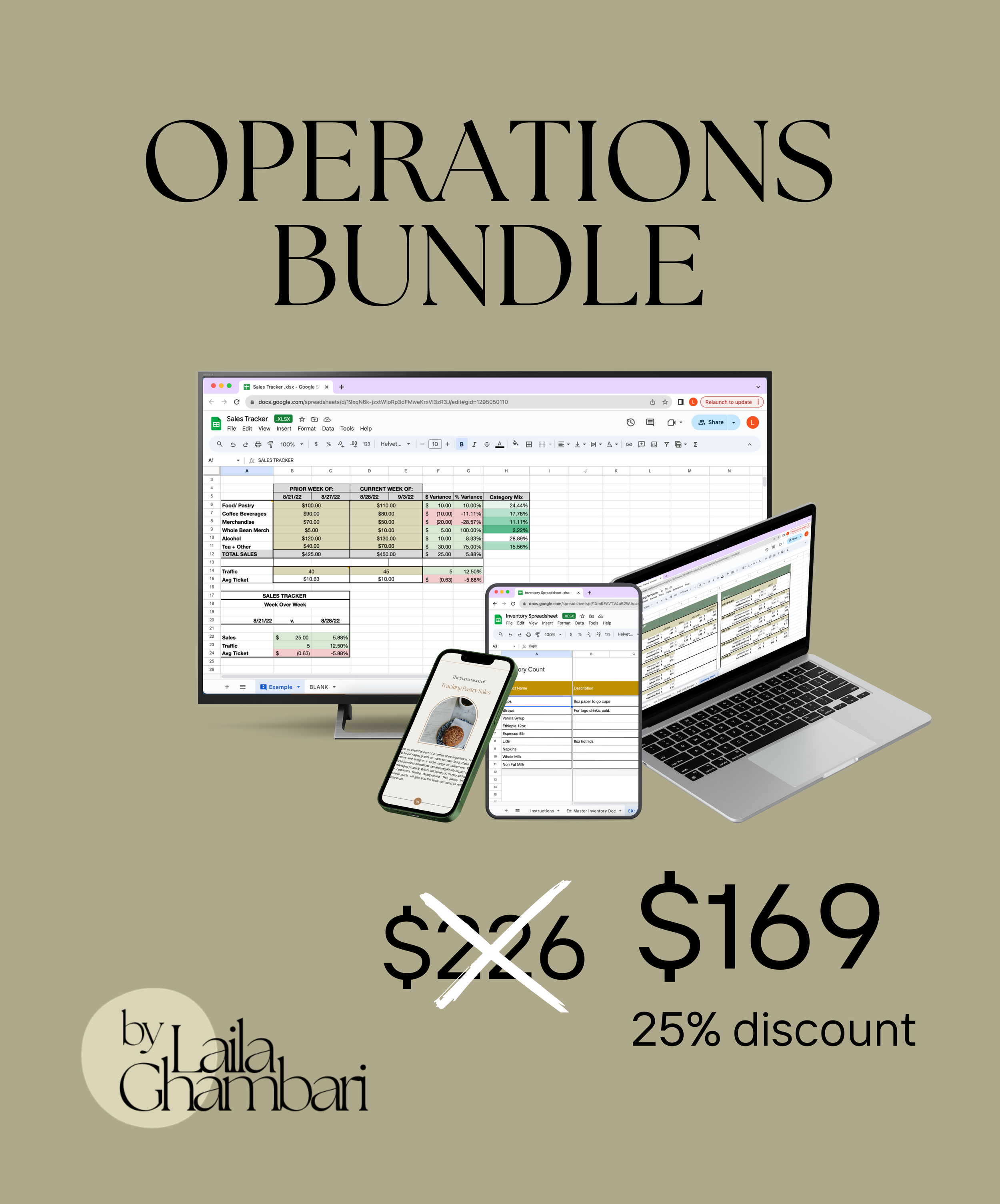 Operations Bundle — Coffee Business Consultant : by Laila Ghambari