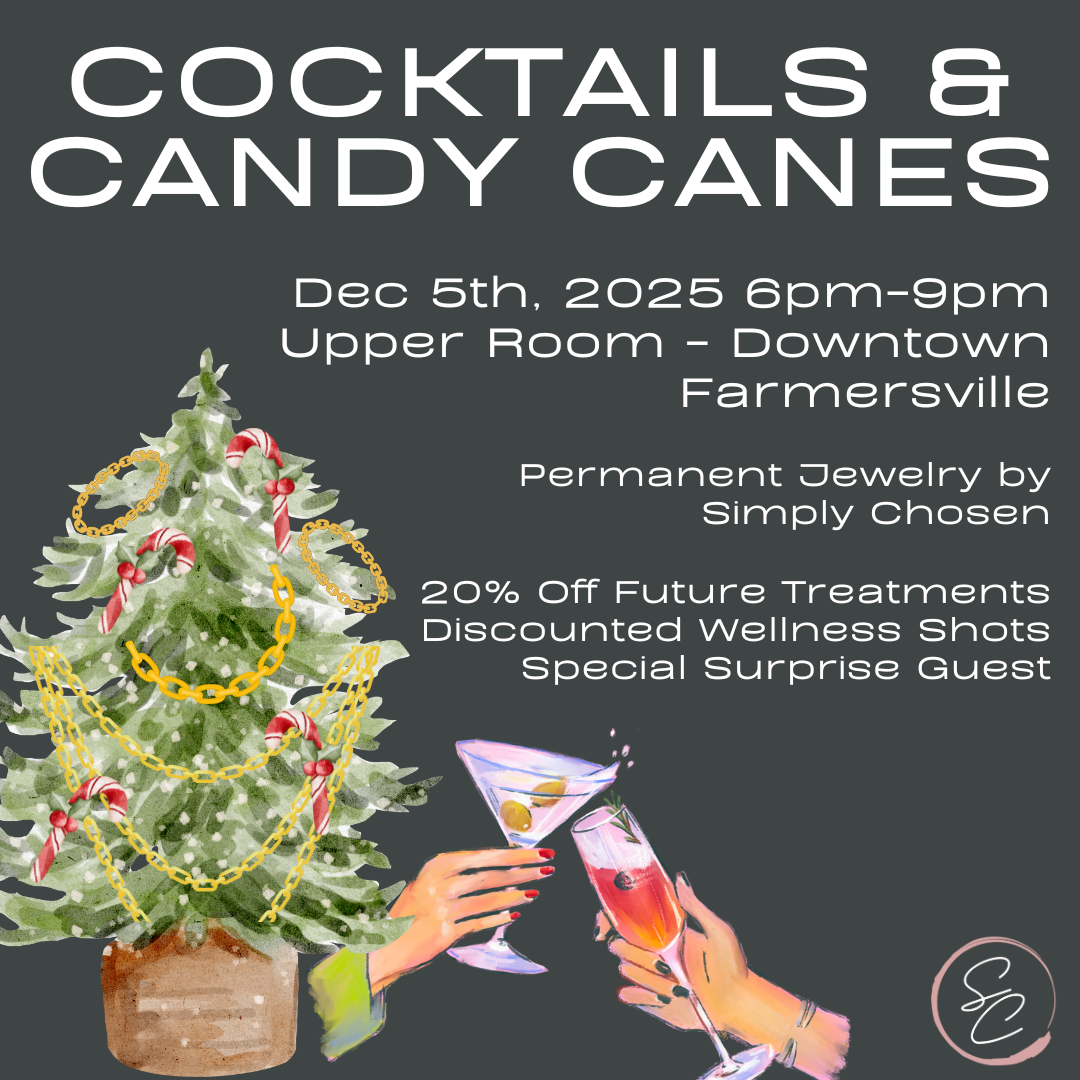 Candy Canes & Cocktails — Permanent Jewelry Pop-Up at The Upper Room ...