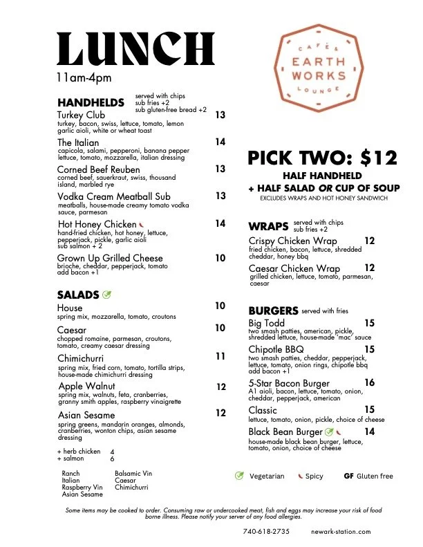 Earthworks Café & Lounge — Newark Station 2.0