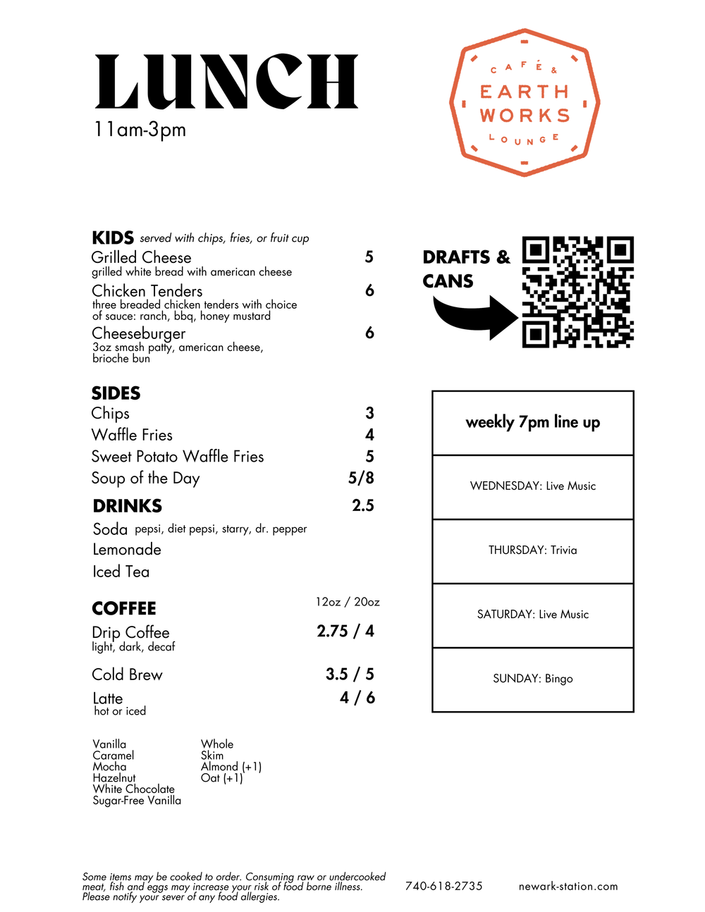 Earthworks Café & Lounge — Newark Station 2.0