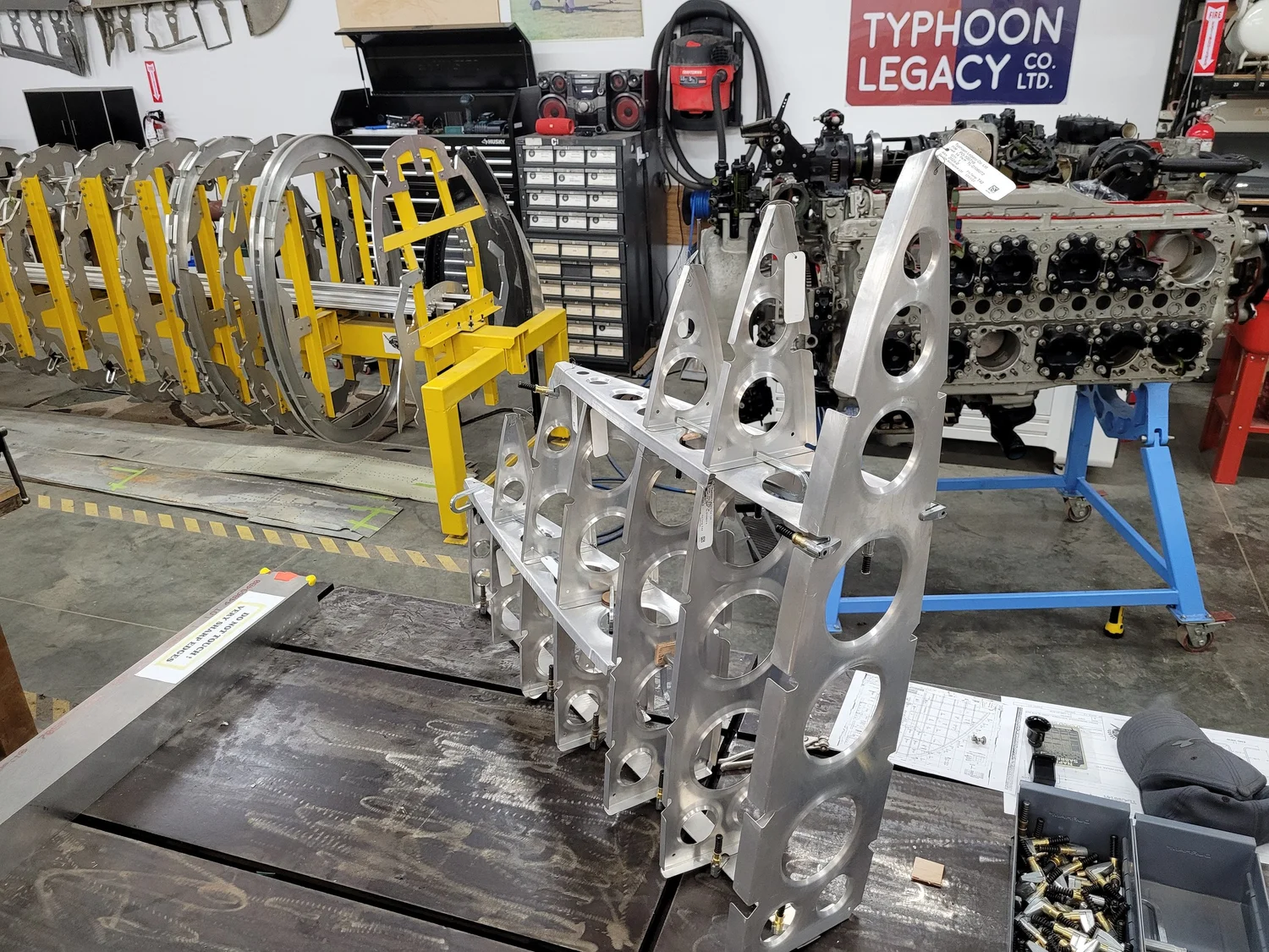 Fuselage and Fin Progress — Typhoon Legacy